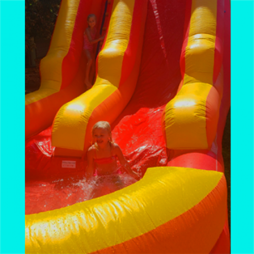 Volcano Water Slide